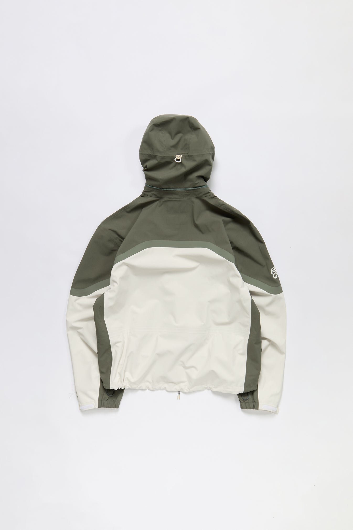 Taped Seam Nylon Shell Jacket in Green & White – RC Outdoor Supply®